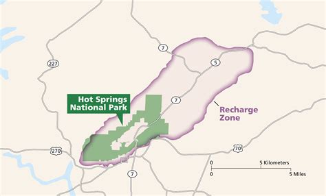 Hot Springs Maps Npmaps Free National Park Maps
