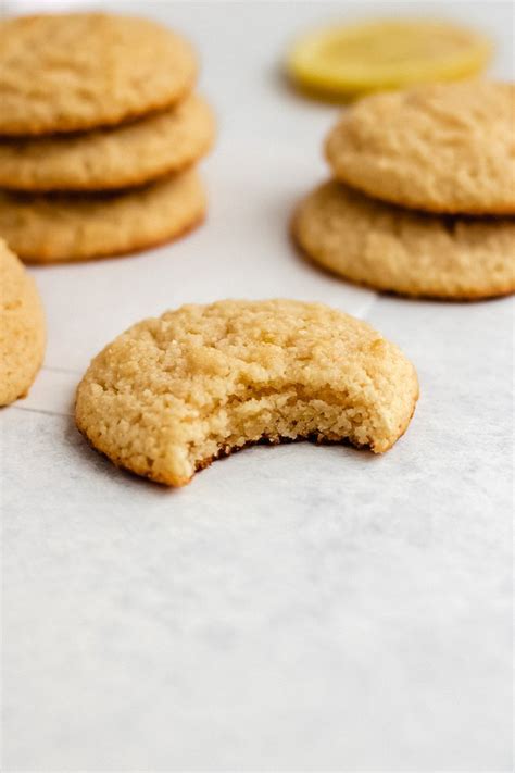 Almond Flour Lemon Cookies Paleo Gf Df