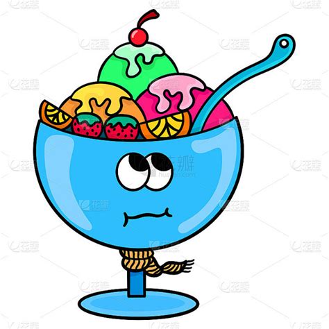 冰淇淋卡通人物