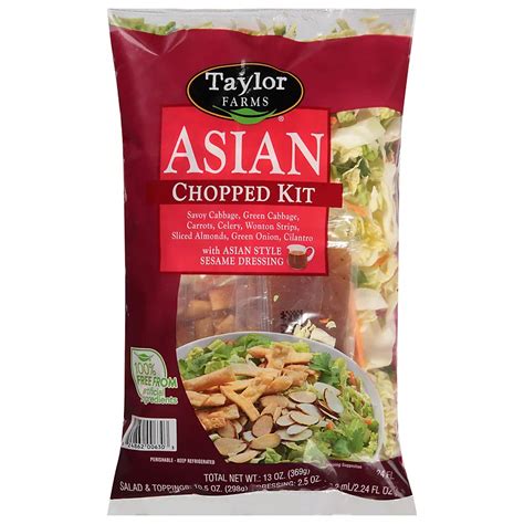 Taylor Farms Asian Chopped Salad Kit Shop Ready Meals And Snacks At H E B