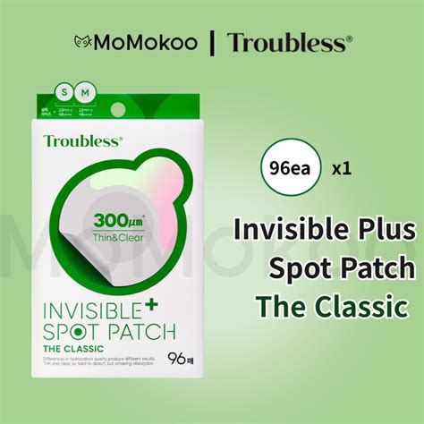 Troubless Invisible Plus Spot Patch The Classic 96patches Pimple