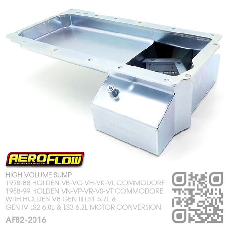 Aeroflow 55l Conversion Sump Holden V8 Gen Iii Ls1 57l And Gen Iv Ls2