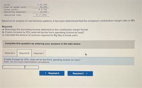Solved Based On An Analysis Of Cost Behavior Patterns It Solved Based On An Analysis Of Cost Behavior Patterns It