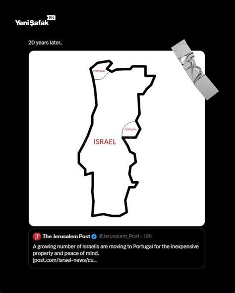 Yeni Şafak English A Satirical Depiction Of Portugals Future Map Has Gone Viral On Social
