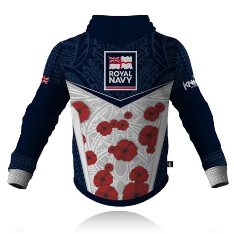 Honour Our Armed Forces Royal Navy Remembrance Tech Hoodie Knight