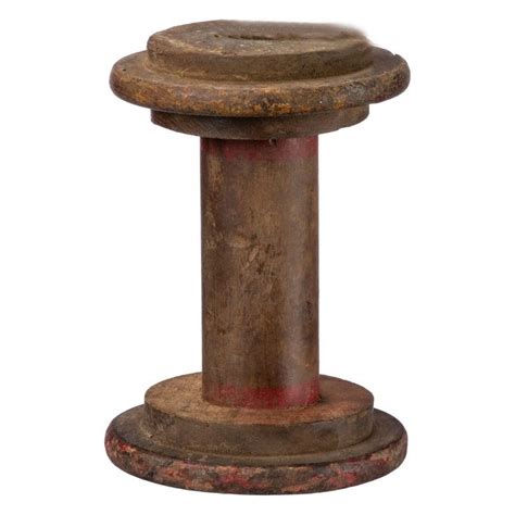 Large Found Primitive Spool Wooden Spools Unique Candle Holders Large Wooden Spools