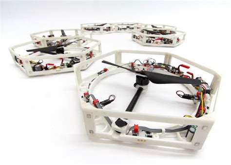 Swiss Researchers 3d Print Self Assembling Helicopter Drones