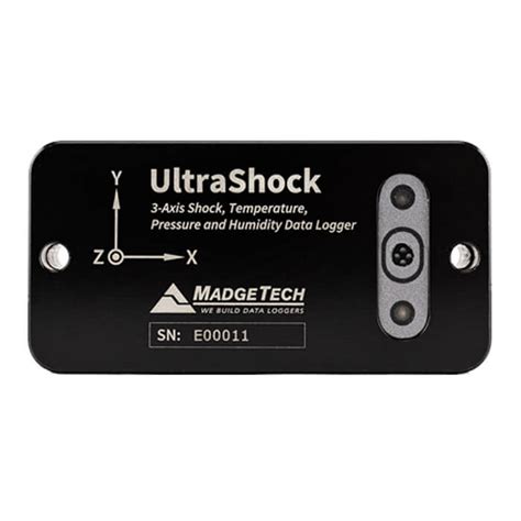 Madgetech Ultrashock Tri Axial Shock Data Logger