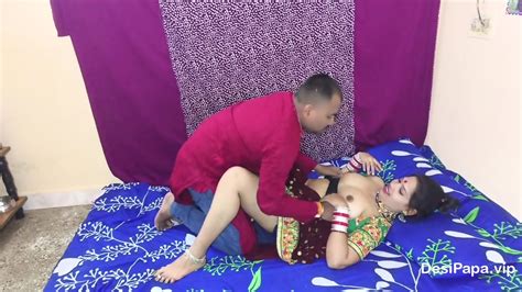 Indian Wife On Anniversary Night Sex With Husband