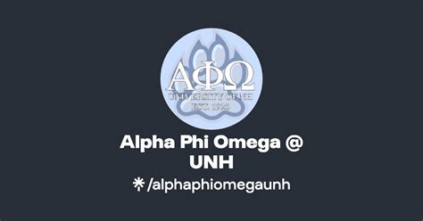 Alpha Phi Omega Unh Linktree
