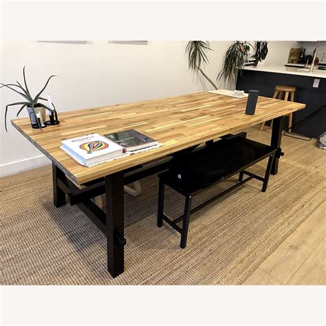 Ikea Skogsta Dining Selling Table Acacia Wood
