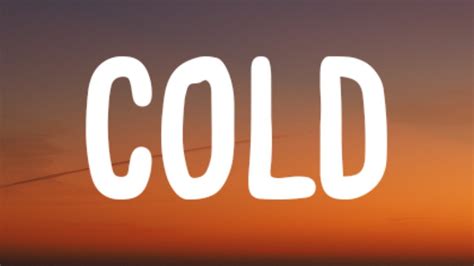 Chris Stapleton Cold Lyrics Youtube