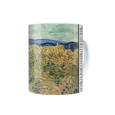 قیمت و خرید ماگ ترمه طراحان ایده مدل مزرعه گندم و گل های ذرت از ونگوگ کد Art0004