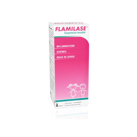 Flamilase Suspension Buvable 125ml Ms Para