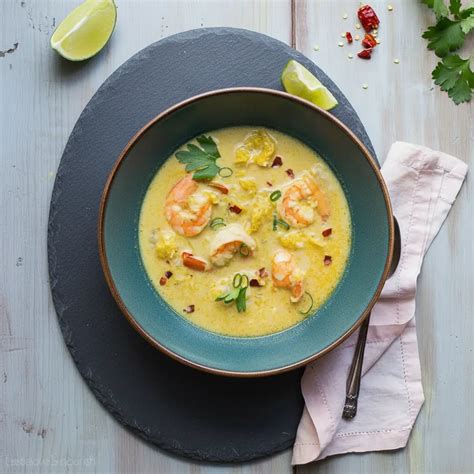 Thai Coconut Shrimp Soup 30 Minute Amazing Flavor