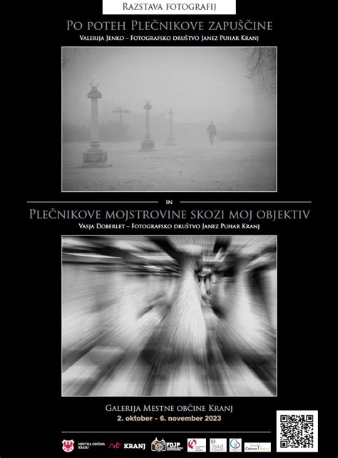 Valerija Jenko In Vasja Doberlet Razstavljata Plečnikove Mojstrovine