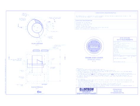 Cds4030 8 C Dtl Contech Engineered Solutions Caddetails