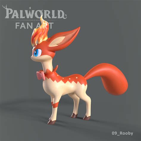 Stl File Palworld 09 Rooby Fanart 🐉・3d Printing Model To Download・cults
