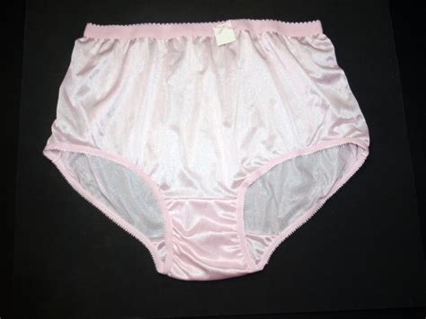1960s Classic And Vintage Style Briefs Nylon Panties Womens Hip 45 48
