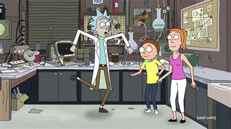 Dance Dancing  By Rick And Morty Find And Share On Giphy