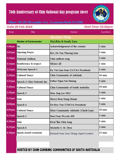 Cnd Program Sheet Pdf