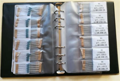 720pcs Assorted 14w Metal Film Resistor Sample Book Nyereka Tech