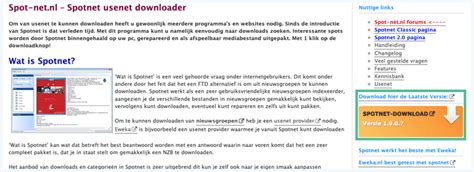 Spotnet Gratis Bestanden Downloaden Stappenplan