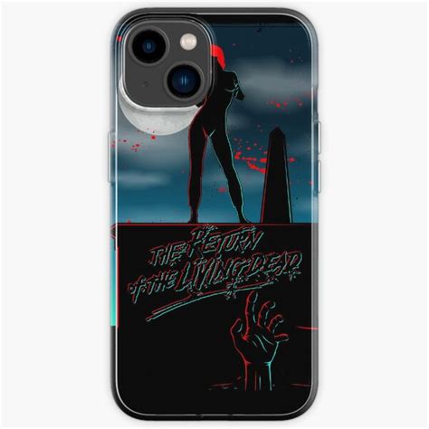Trash Return Of The Living Dead Linnea Quigley Tombstone Iphone Case