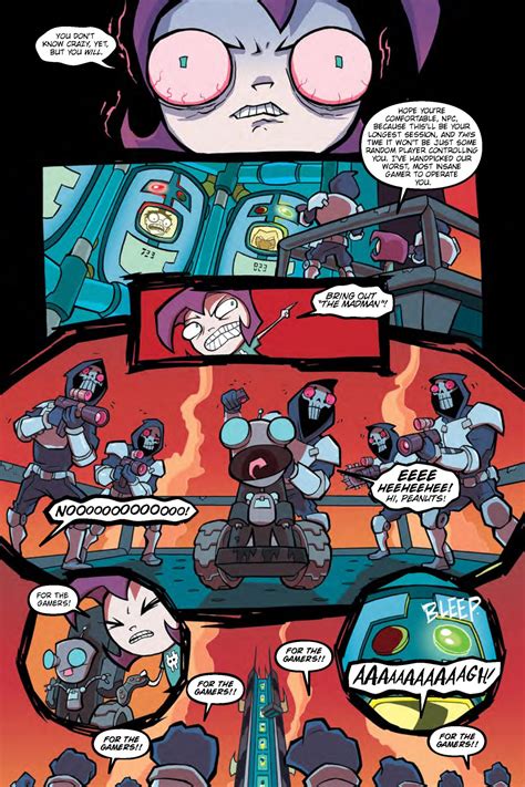 Preview Invader Zim Best Of Gaz Graphic Policy