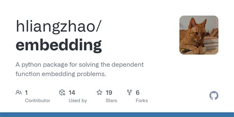 Github Hliangzhaoembedding A Python Package For Solving The