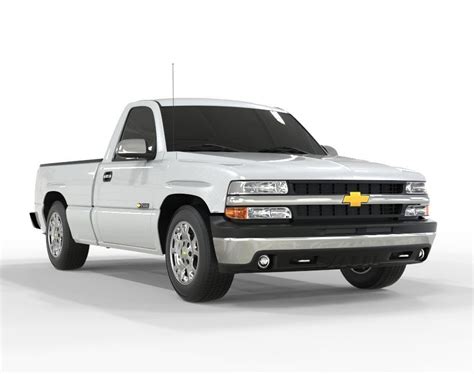 Chevrolet Silverado 2001 1500 3d Model Cgtrader