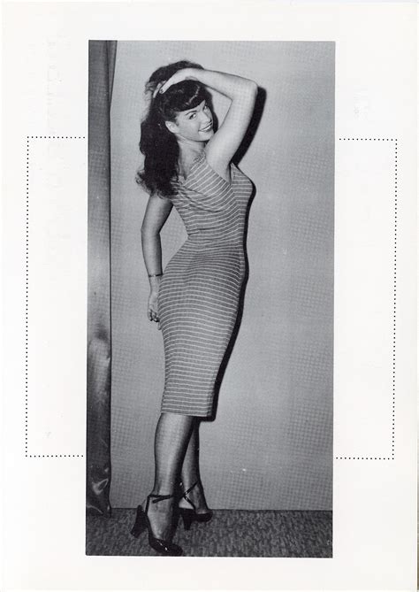 At Auction Vintage Pin Up Postcard Model Bettie Page
