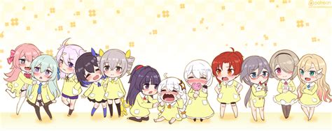 Safebooru 6girls Ahoge Angry Aqua Hair Bird Blonde Hair Blue Hair