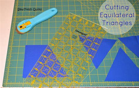 Equilateral Triangle Quilt Tutorial Sew Fresh Quilts