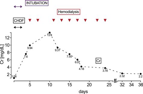 Course After Hospitalization Chdf Continuous Hemodiafiltration Cr