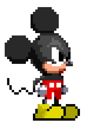 Edited Sonics Sprite To Look Like Mickey Mouse R Sonicthehedgehog