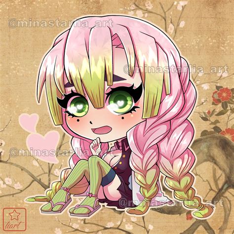 Mitsuri Chibi By Minastarliart On Deviantart