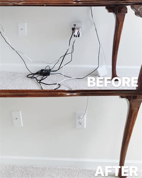 Summer Wind How To Hide Cords And Wires In Your Home