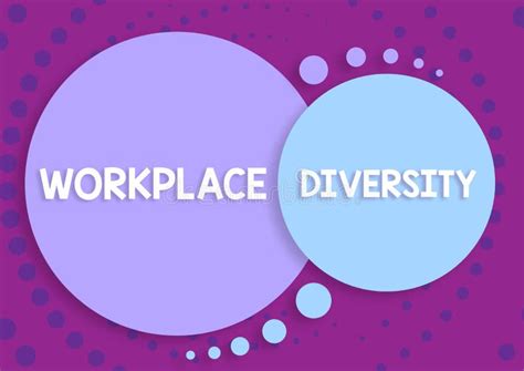 Text Showing Inspiration Workplace Diversity Conceptual Photo
