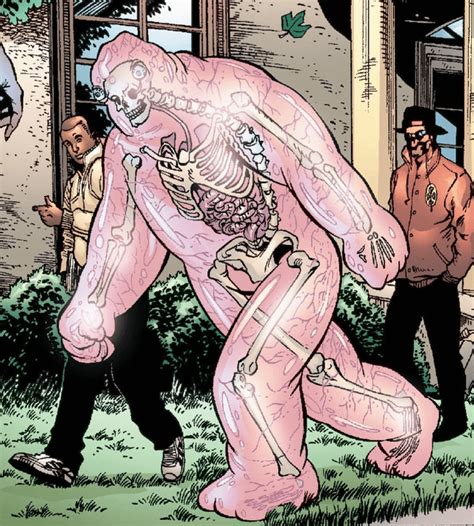 Glob Herman A Mutant Who Has A Jelly Like See Through Body R