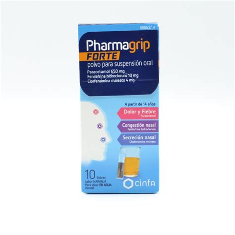 Comprar Pharmagrip Forte 10 Sobres Nuevo Online