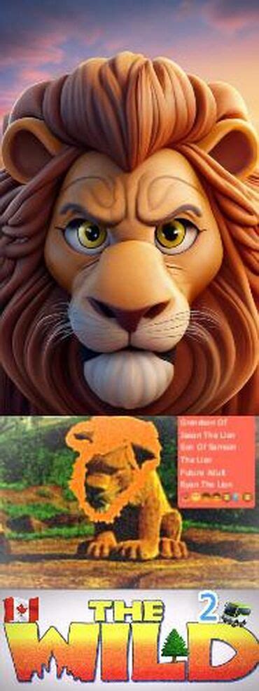 Spongebob Meet New Samson The Lion The Wild 2 Canada World Disney Fox