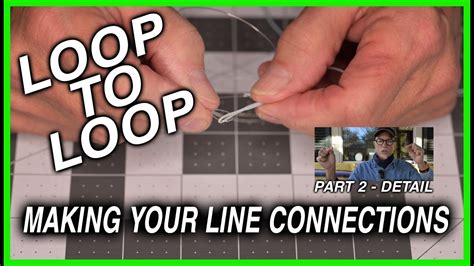 Loop To Loop Fly Line To Leader Connection Macro Detail View Video For Beginners Fast Connection