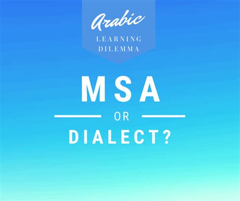 What Arabic Dialect Should I Learn Your Guide To Learning Arabic