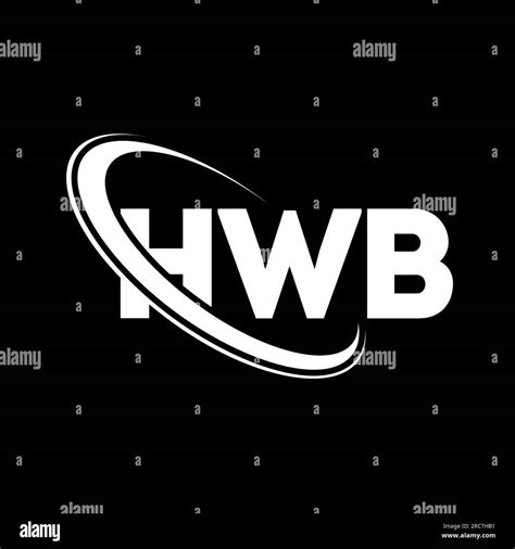 Hwb Logo Hwb Letter Hwb Letter Logo Design Initials Hwb Logo Linked