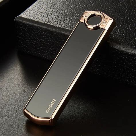 Mini Cigarette Lighter Usb Rechargeable Flameless Lighter Smart Drop