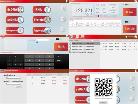 Dna Rna Protein Quantification Spectrophotometer