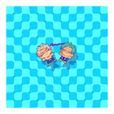 Midoriya Izuku And Bakugou Katsuki Boku No Hero Academia Drawn By