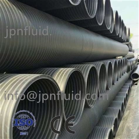 Hdpe High Density Polyethylene Winding Structural Wall Pipe For Drainage