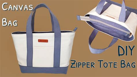How To Make A Tote Bag With A Zipper Projects Linguistics